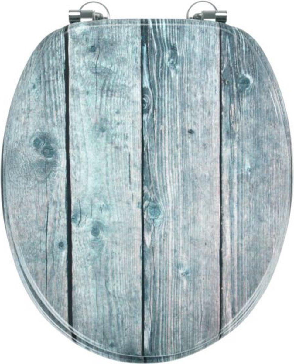 Abattant WC planche - Gris | Leroy Merlin