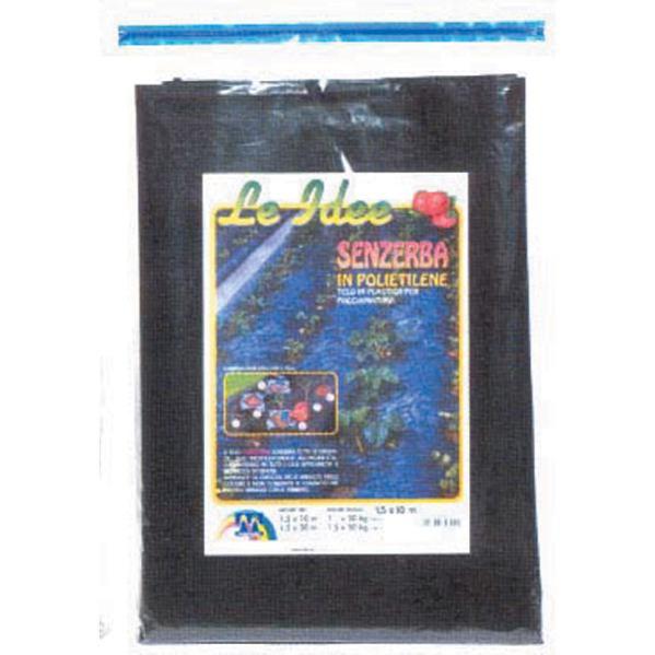 MANIVER AGR830 Telo per Pacciamatura in TNT Nero Dimensioni 0.80x10 ...