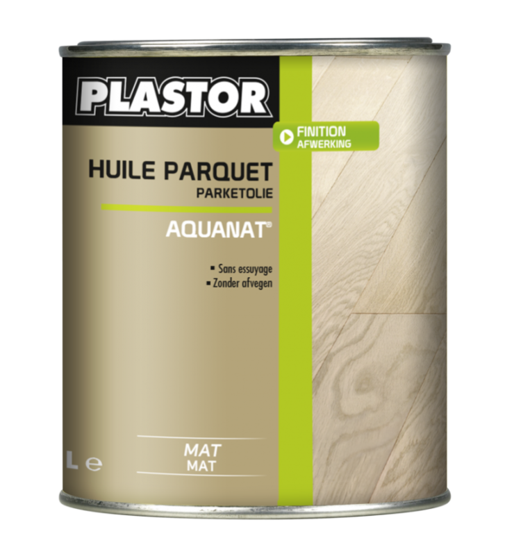 Huile Parquet Aquanat Plastor Conditionnement - 1 L | Leroy Merlin