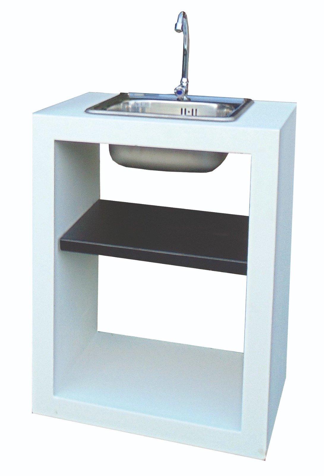 Módulo fregadero MINI - Módulo encimera con fregadero, construido con ...