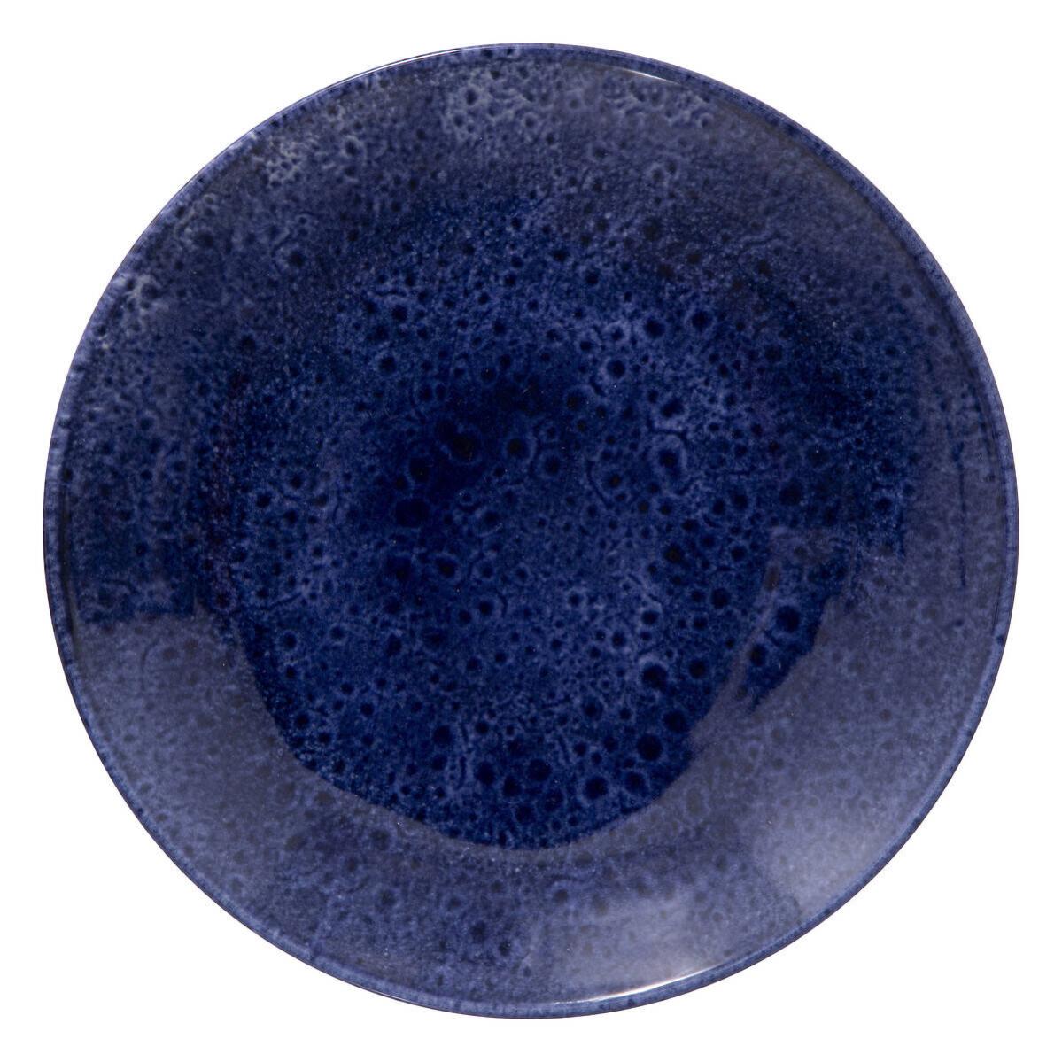 Assiette plate en grès CASA, bleu marine, Ø 27 cm, Secret de Gourmet ...