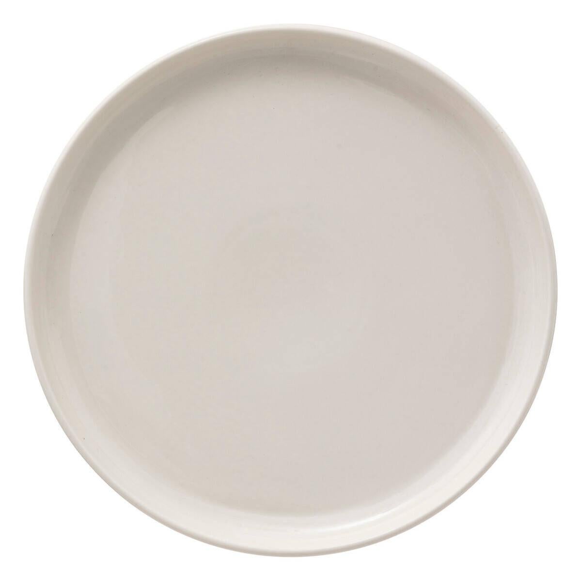 Assiette de service en porcelaine blanche NORA, Ø 27 cm, Secret de ...