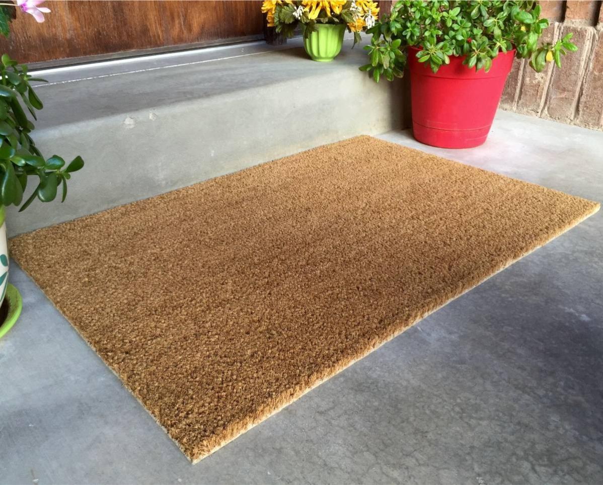 Felpudo coco liso Lestare - 33x60 cm. | Leroy Merlin