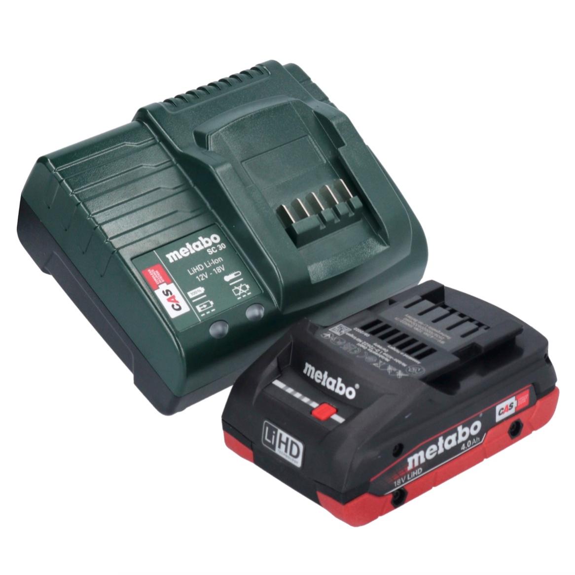 Metabo Basic Set 1x LiHD battery pack 18 V 4,0 Ah ( 625367000 ...