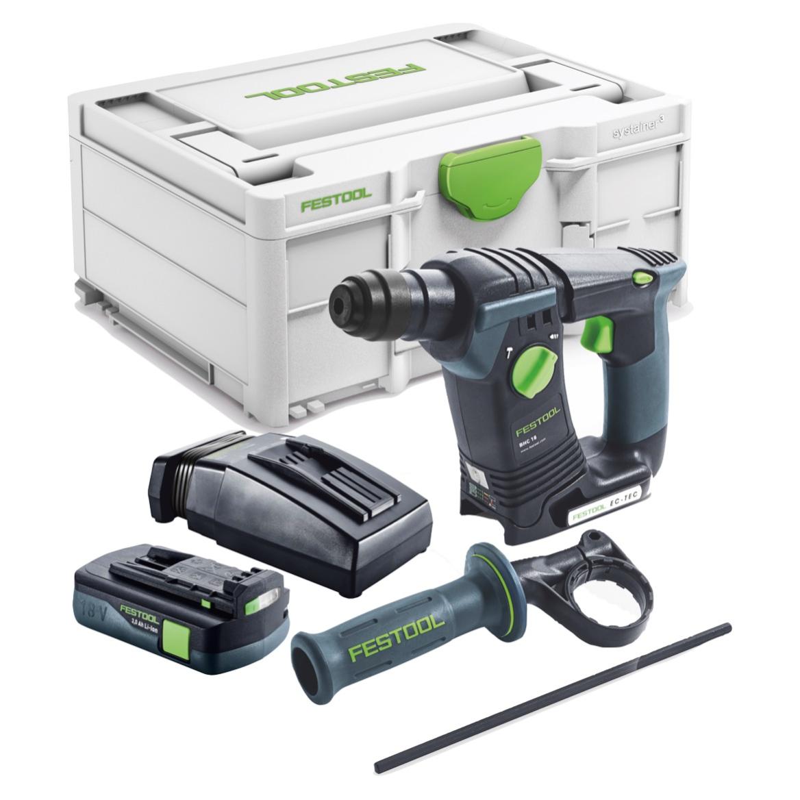 Festool BHC 18-Basic Marteau perforateur sans fil 1,8J SDS Plus ...