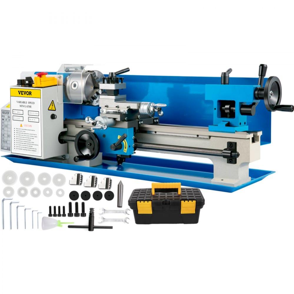 Mini tornio per metallo - 7"x14" 550W | Leroy Merlin
