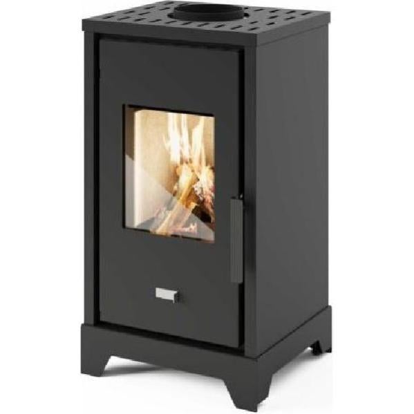 Punto Fuoco 9016052900 Stufa a Legna 6 kW Volume 100 m3 Irraggiamento ...