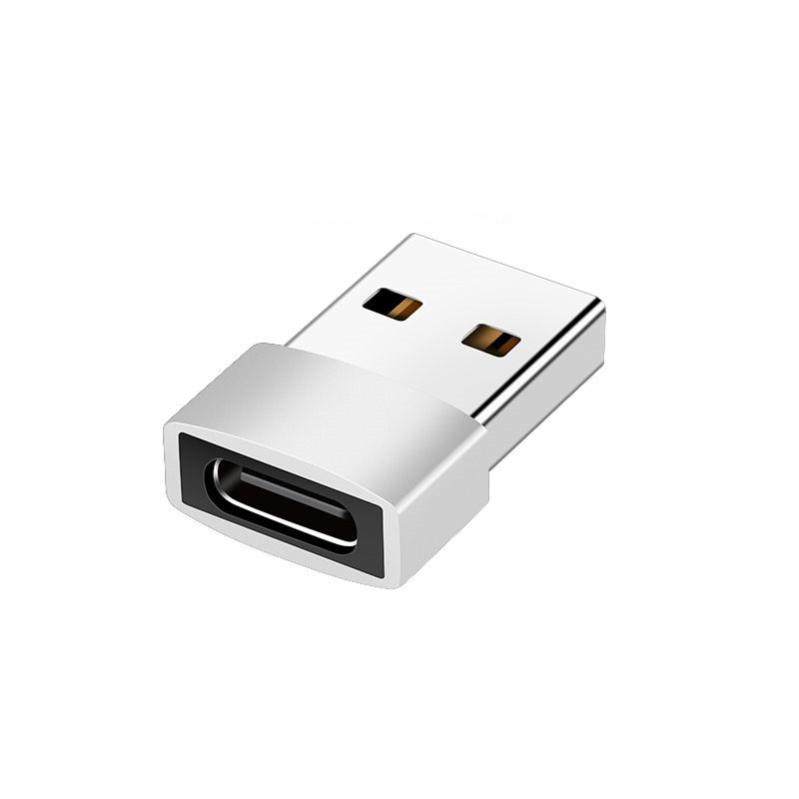 Adattatore da TYPE-C femmina a USB A 2.0 maschio Silver | Leroy Merlin