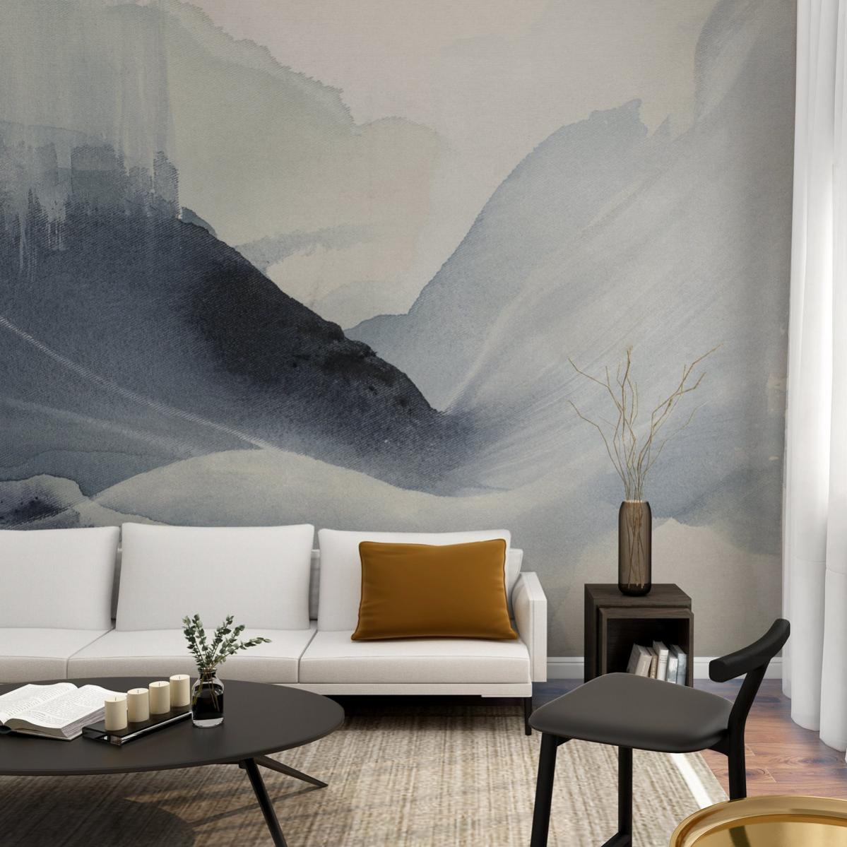 Papier peint panoramique Lame des flots Couleurs 225x250cm | Leroy Merlin