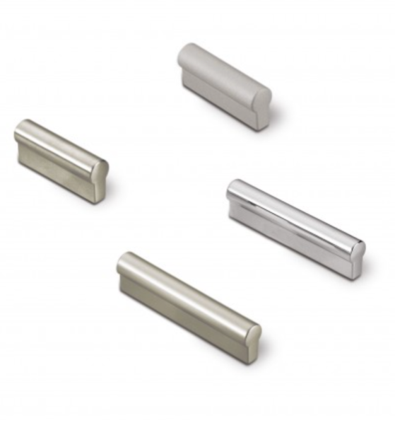 Tirador Key 7291-Cromo brillo. 48x12x20mm. Entrepuntos 32mm. | Leroy Merlin