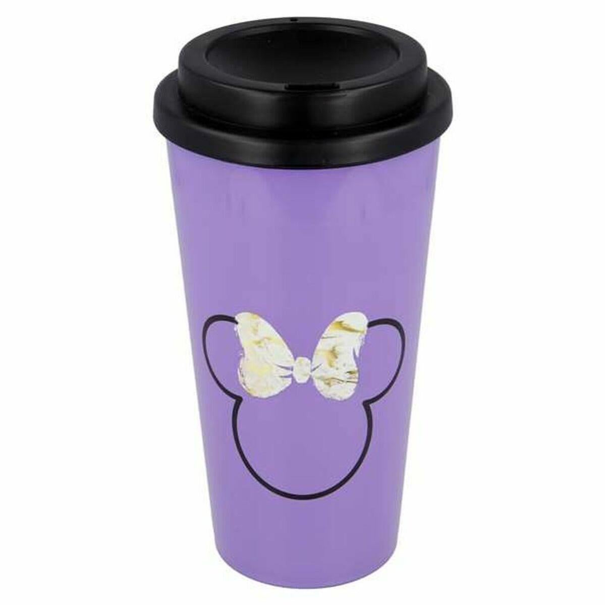 Bicchiere con Tappo Minnie Mouse 01049 (520 ml) | Leroy Merlin