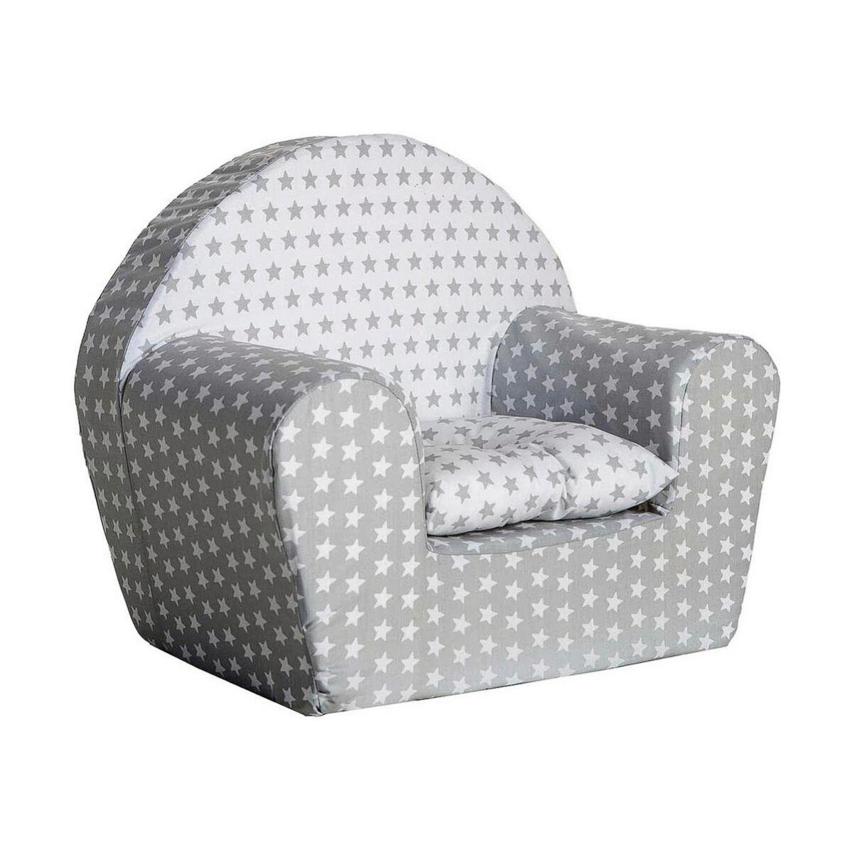 Fauteuil pour enfant Gris Etoiles | Leroy Merlin