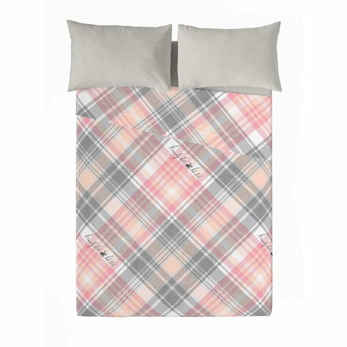 Drap Beverly Hills Polo Club LYSA PINK 1 Pièce Lit 1 persone 160 x 270 cm | Leroy Merlin