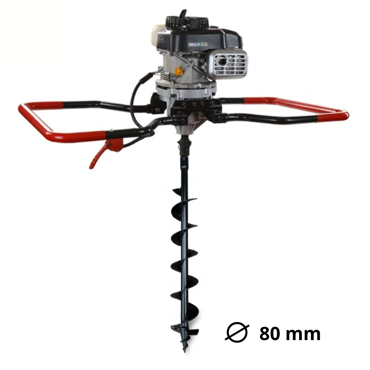 Foreuse thermique 4 temps 149 cm3, 3,4 ch avec mèche Ø 80 mm - DUNSCH ...