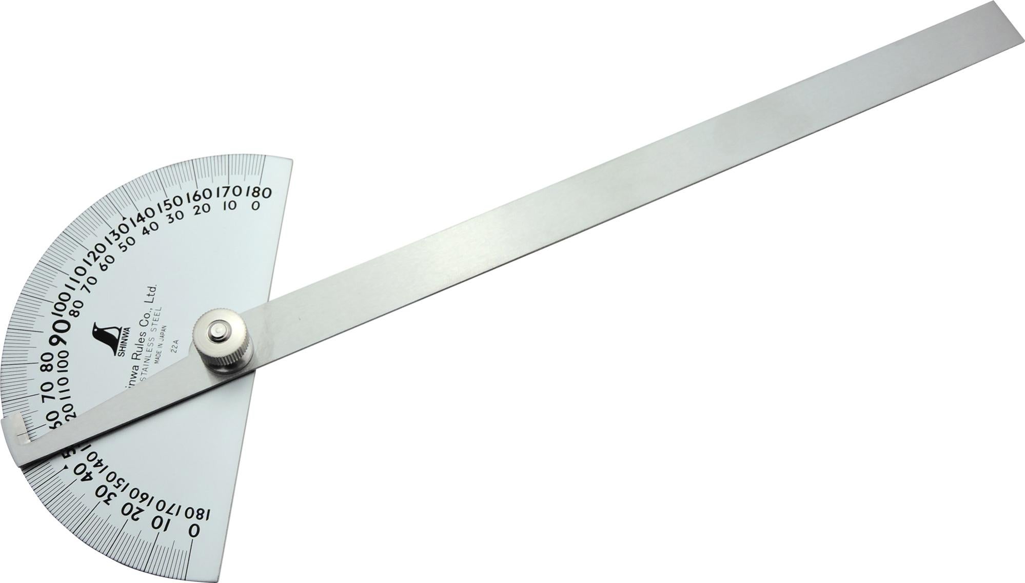 Rapporteur d'angle 120°, 15cm, No.30 - Shinwa 62774 | Leroy Merlin