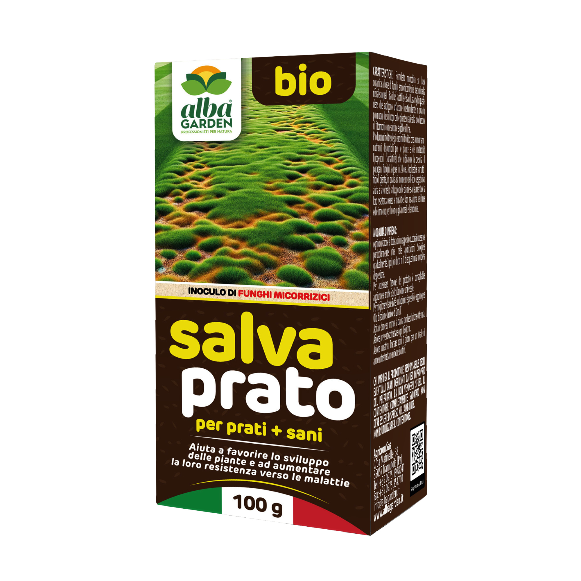 Formulato microbico su base organica Albagarden, Inoculo di funghi ...