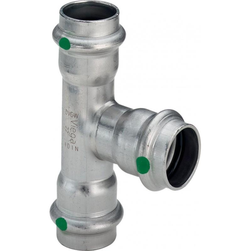 2318 TEE F. Ø54 INOX a pressare 435912 | Leroy Merlin
