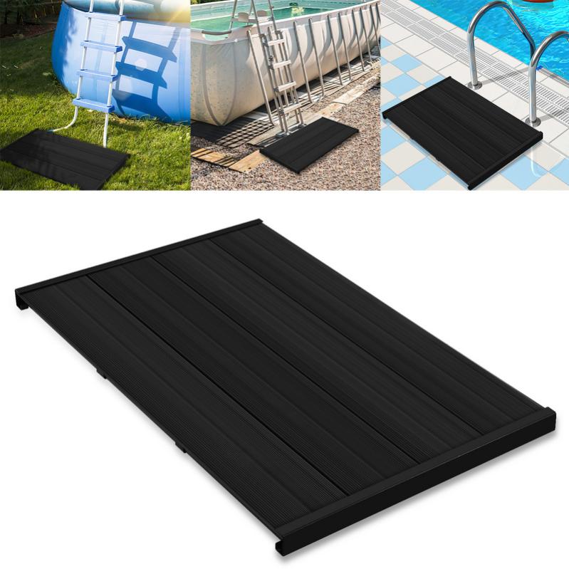 Elemento de suelo piscina fondo ducha PVC plato antracita SPA 100x58cm ...
