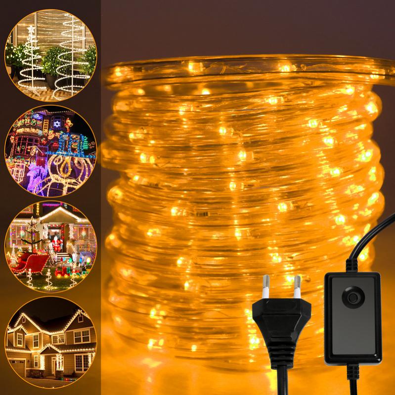 Tube lumineux LED Extérieur/Intérieur Éclairage Tube lumineux Chaîne ...