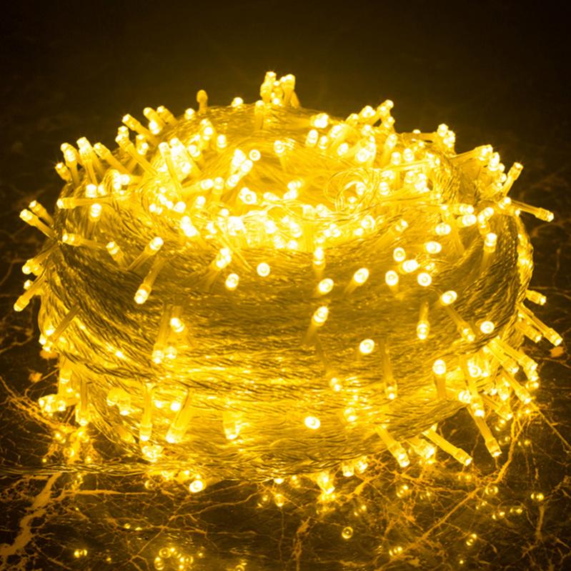 LED guirlandes Guirlande Guirlande électrique étanche à l'extérieur 400 ...