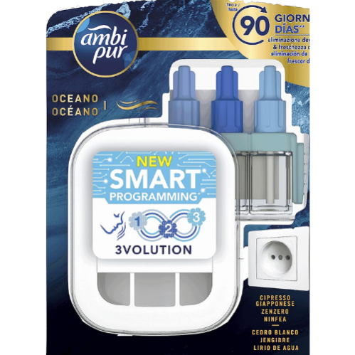 Ambi pur 3volution profumatore per ambienti elettrico ricarica oceano ...