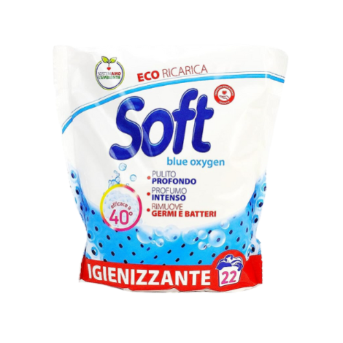 Soft detersivo in polvere lavatrice blue oxygen 22 misurini 1,1 kg | Leroy Merlin