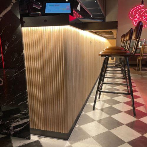 Pannello Flessibile Ondulato in Legno di Rovere Naturale 300X2340 mm MD ...