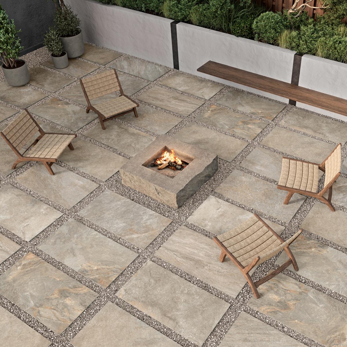 Dalle sur plots Valley 2cm Naturel R11 60x60 cm - Réflex boutique ...