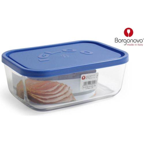 FIAMBRERA RECTANGULAR IGLOO 23,5CM AZUL | BORGONOVO | Leroy Merlin