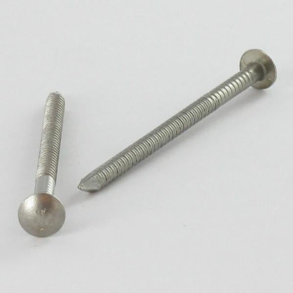 Vendues au kg Pointe Inox A2 Tête ronde TR ANNELEE 2.3X45 - 20 pièces ...