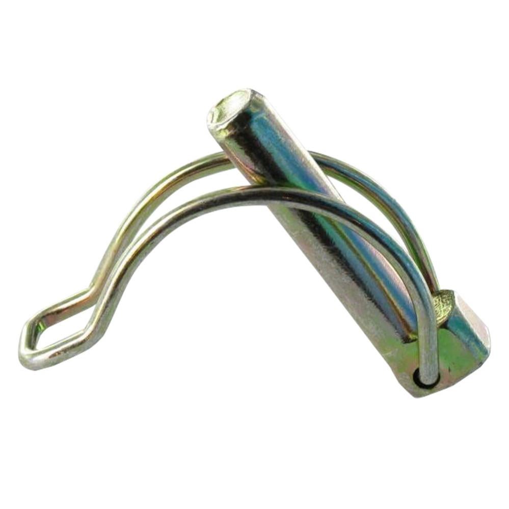 Goupille clips 6X40 Pour tube de 36 Acier zingué blanc - 30 pièces ...