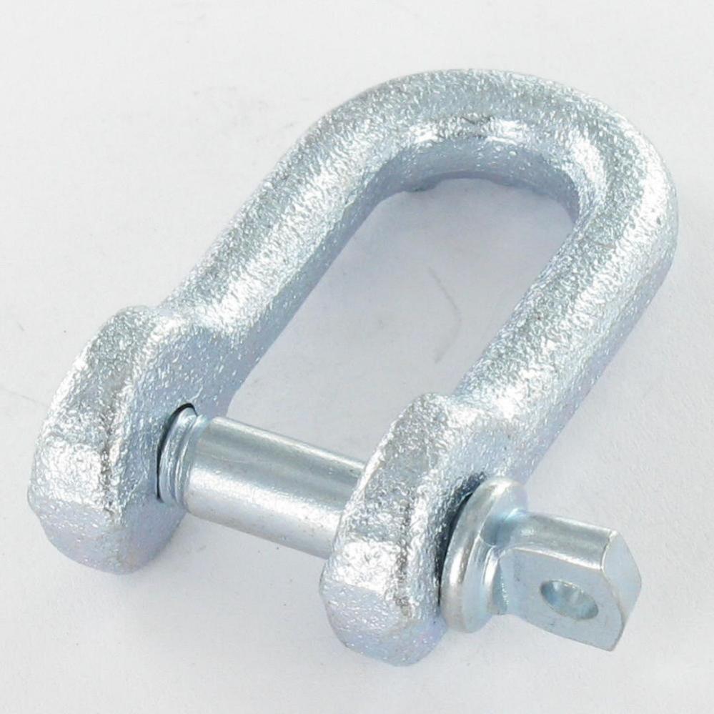 Manille Droite à Piton à Oeil Acier zingué 16 - 10 pièces | Leroy Merlin