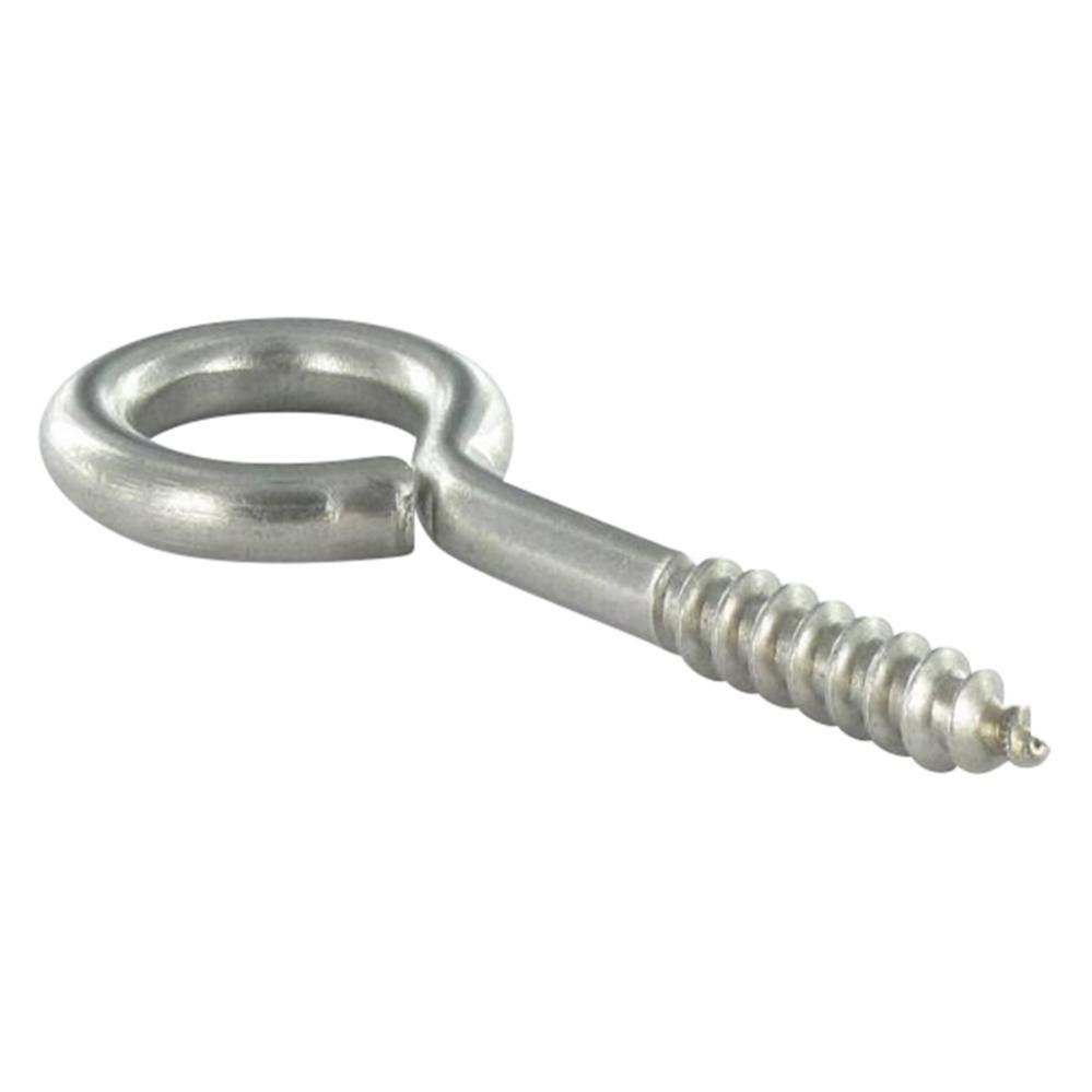 Pitons Bois 5X30 Acier zingué blanc - 30 pièces | Leroy Merlin