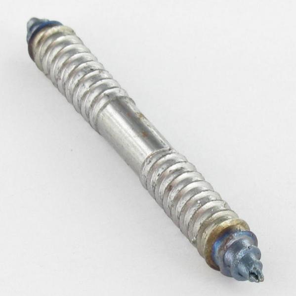 Vis Double filet Bois BOIS 4X40 Acier zingué - 1000 pièces | Leroy Merlin