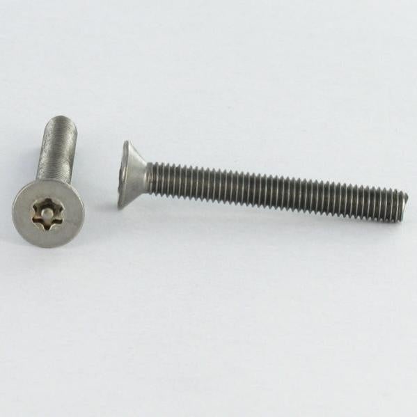 Vis métaux Inox A2 Inviolable Tête fraisée TF TORX T10 + Téton M3X16 ...
