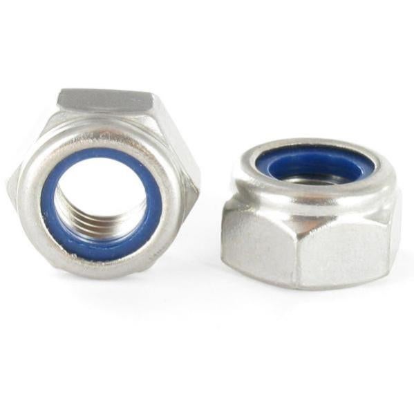 Ecrou Frein Acier zingué M12 Classe 10 - 100 pièces | Leroy Merlin