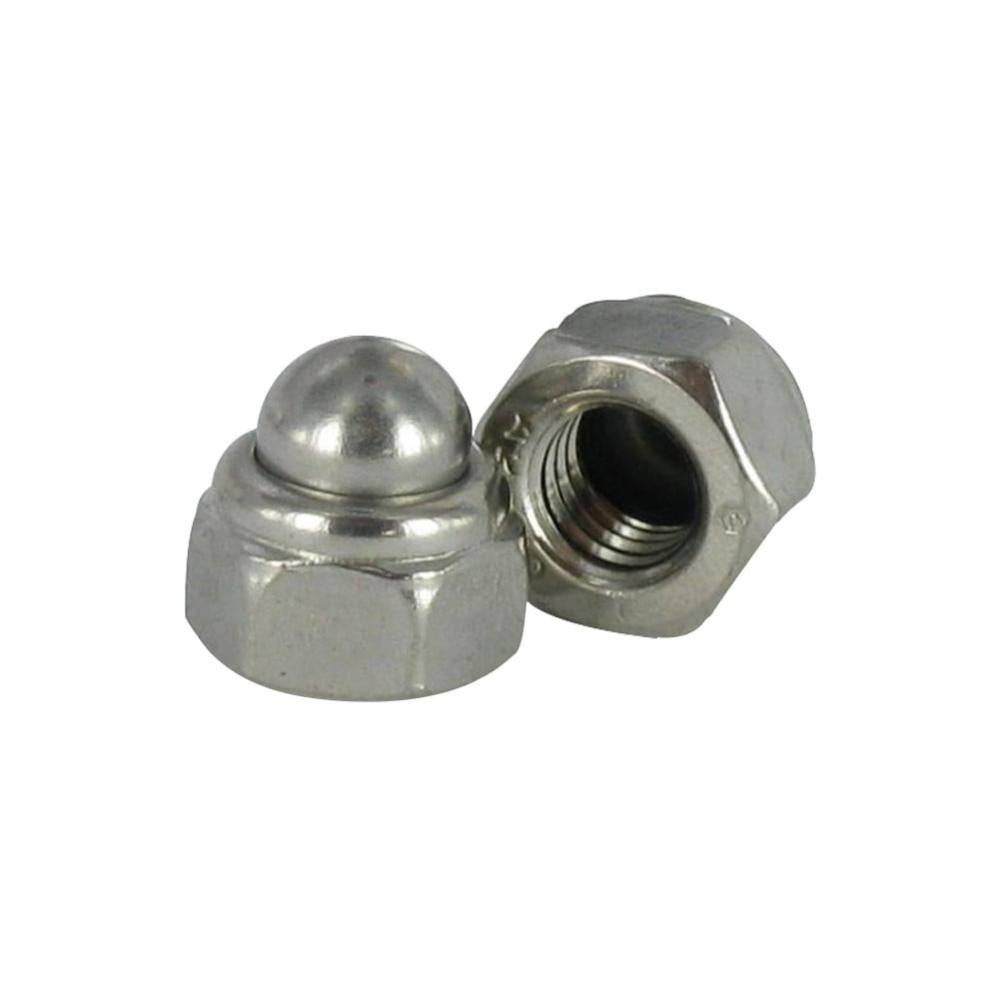 Écrou Borgne Frein M8 Inox A2 - 30 pièces | Leroy Merlin