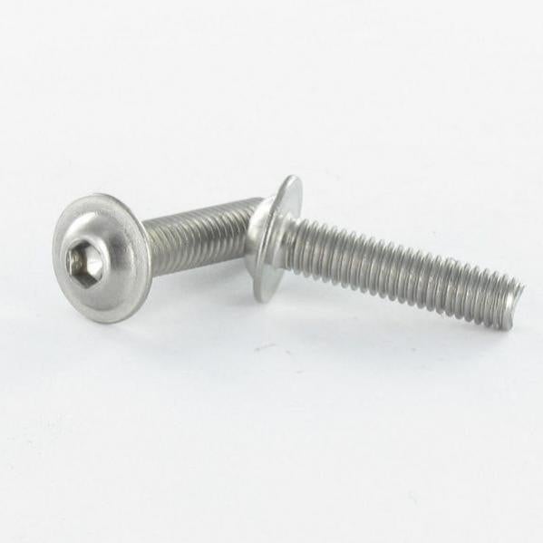 Vis métaux BHC (Tête Bombée Hexagonal creux) Embase collerette M5X12 ...