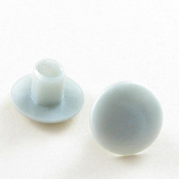 Cache Trou 12/5.5 Longueur 5.6 Aluminium RAL9006 aluminium blanc - 50 ...