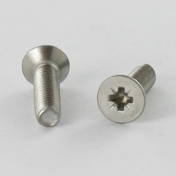 Vis autotaraudeuse Inox A2 Tête fraisée TF Pozi 4X12 - 30 pièces | Leroy Merlin