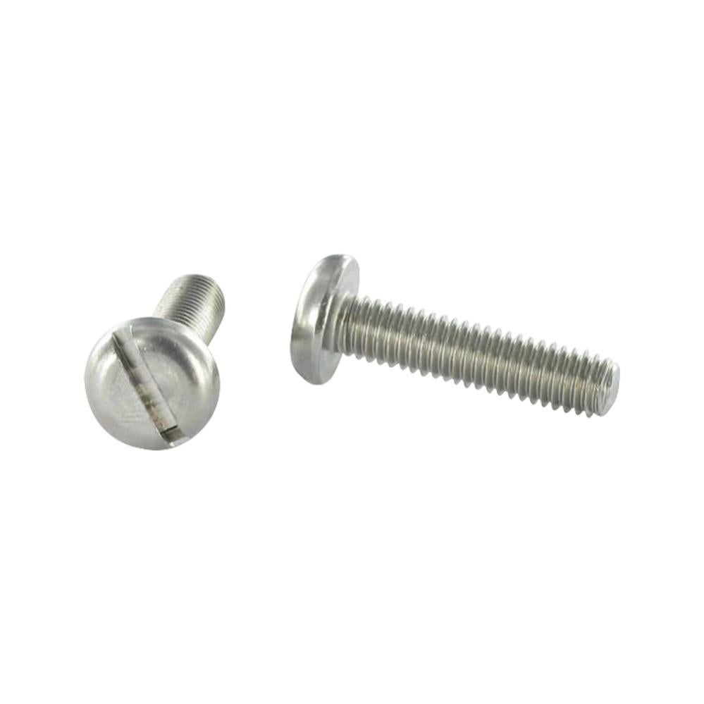 Vis métaux Inox A2 Tête cylindrique bombée large TCBL Fendue M2.5X10 - 200 pièces | Leroy Merlin