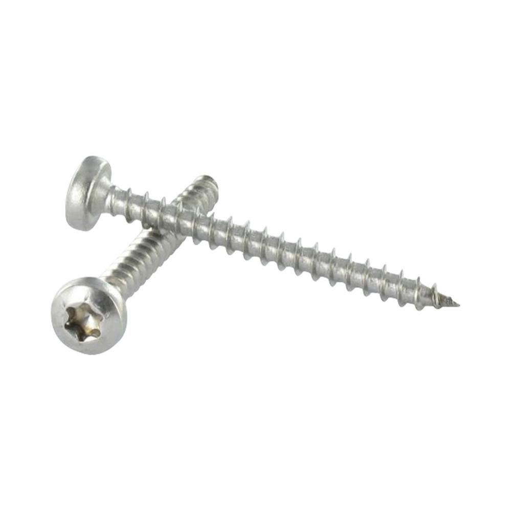 Vis bois et agglomeré savis vba Inox A2 Tête ronde TR 4X30 TORX T20 ...