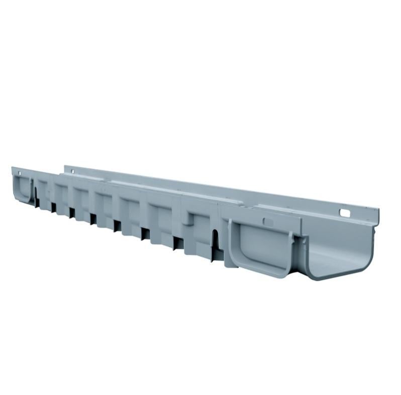 Canale griglia in PVC 130x75x1000mm grigio | Leroy Merlin