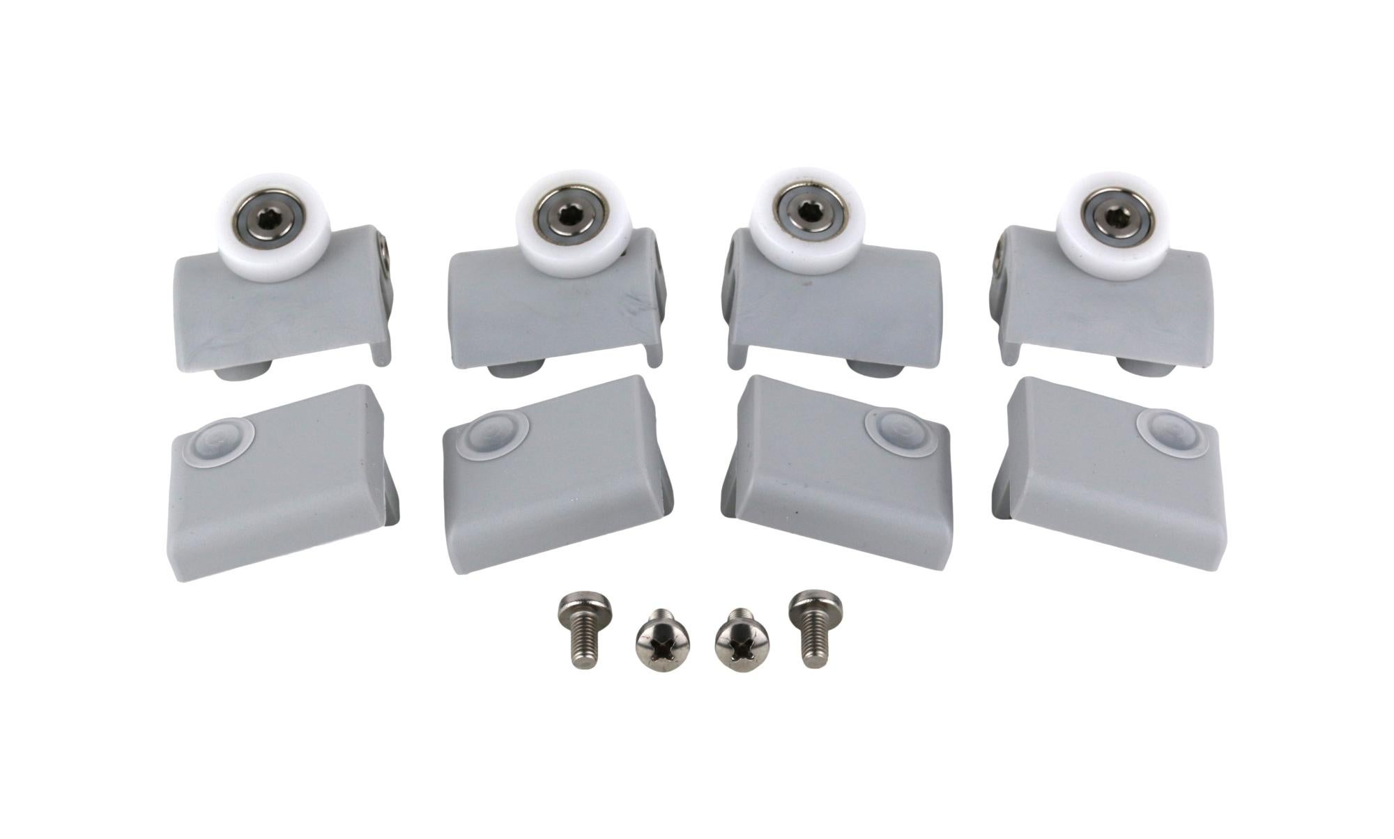 Kit Ruleta articulée pour porte coulissante de cabine de douche Samo ...