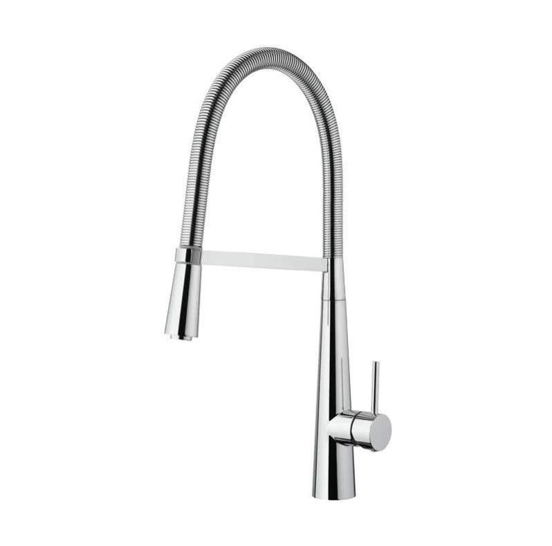 Miscelatore lavello cucina con bocca a molla orientabile Mamoli Pico ...