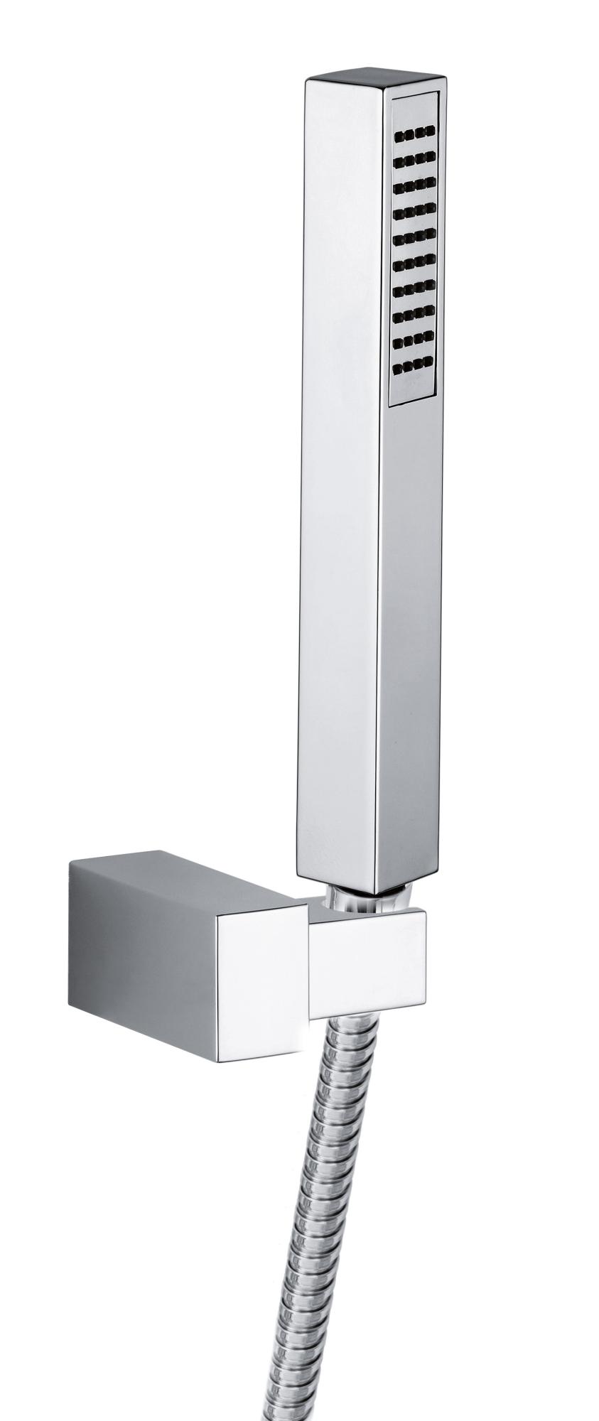 Kit de bañera modelo cuadrado en color cromo Damast 13704 - Cromo ...