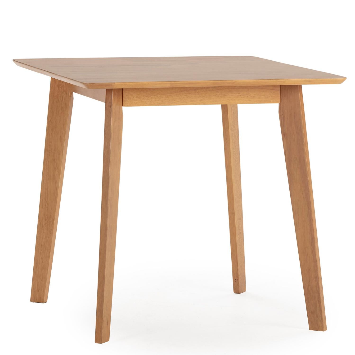 Table à manger Pomago 80x80 cm Couleur Chêne | Leroy Merlin