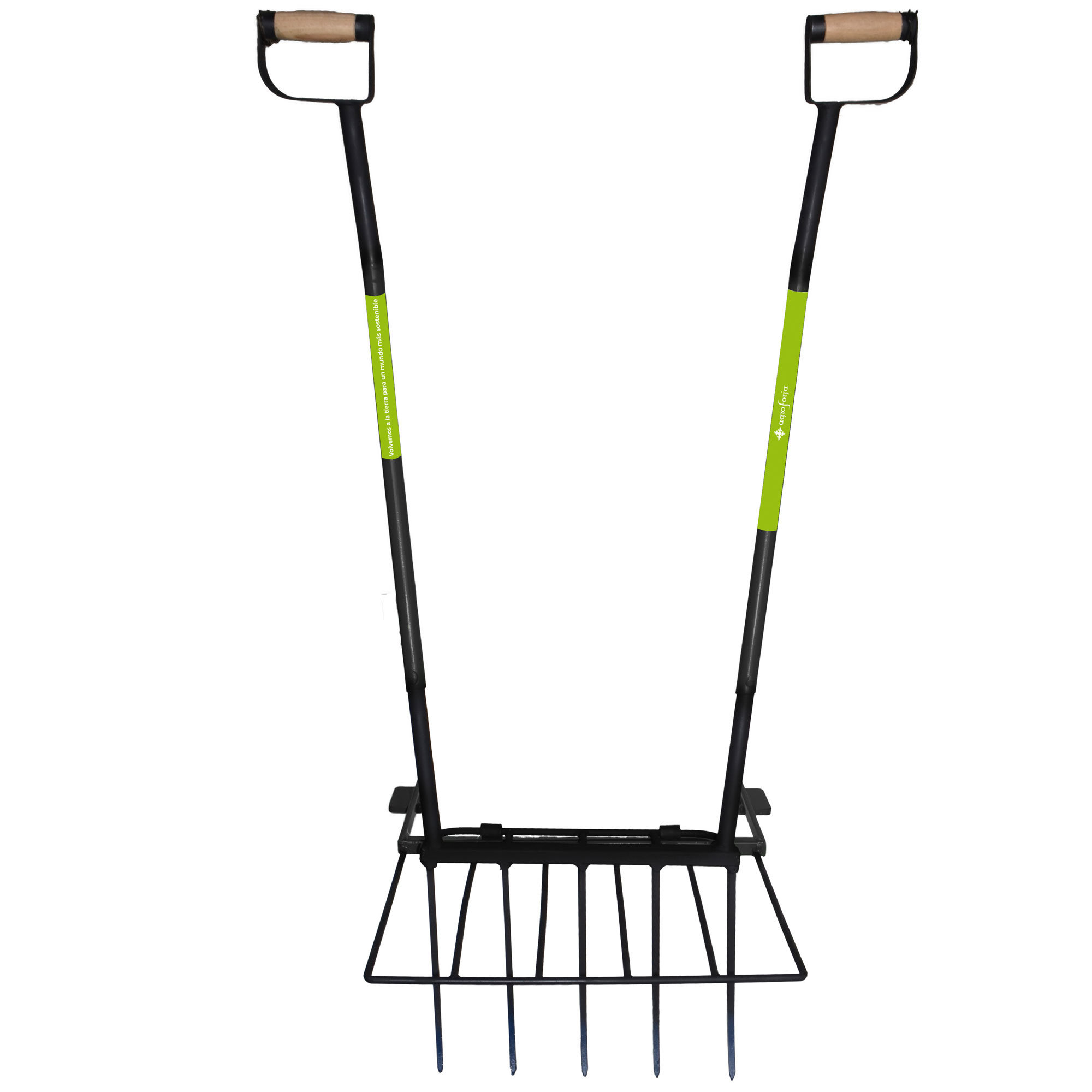 Horca Doble Mango 5 Púas + Rejilla Desterronadora | Leroy Merlin