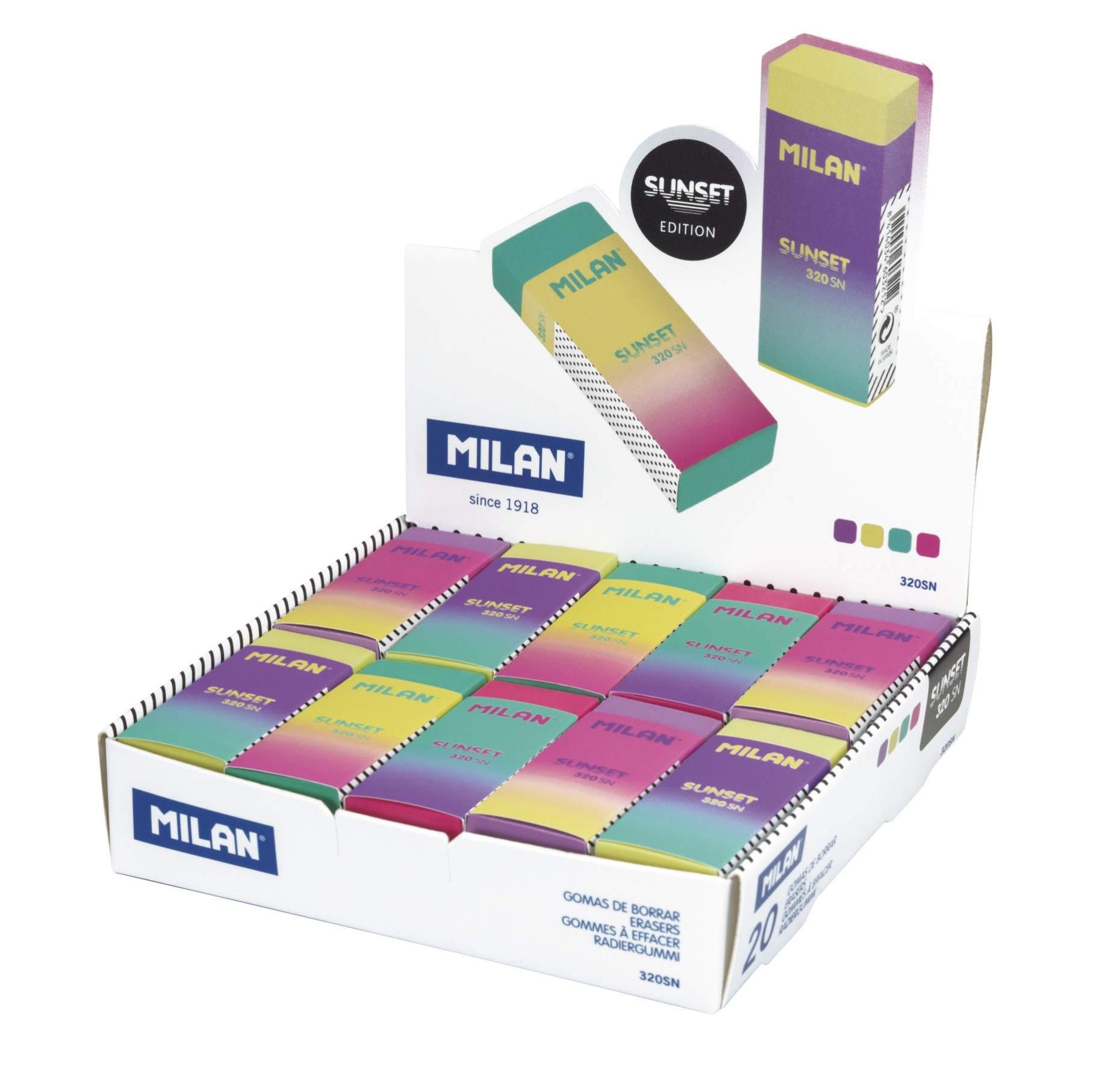 Milan Caja 20 gomas Nata 320 edición Sunset | Leroy Merlin