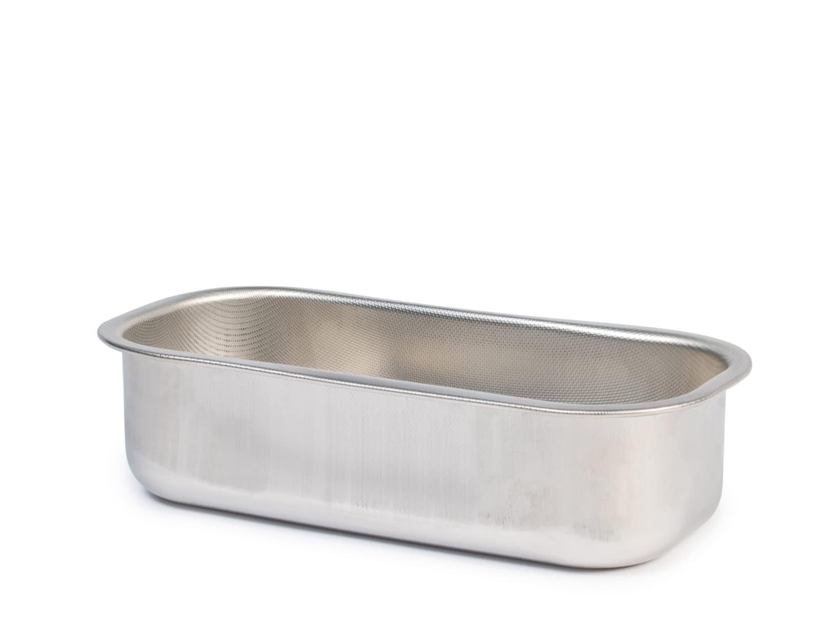 Steel Pan Plumcake Nonstick in Acciaio Inox 18/10 25x11cm | Leroy Merlin